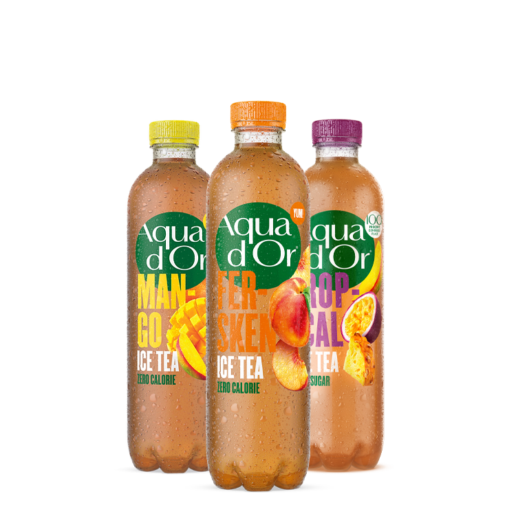 Aqua d'Or Ice Tea 0.50L - Aqua d'Or med smag - AQUADANA